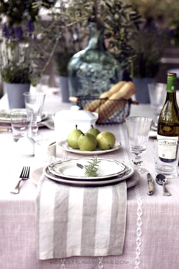 CREATING A FRENCH-INSPIRED TABLE - Home Styling Works