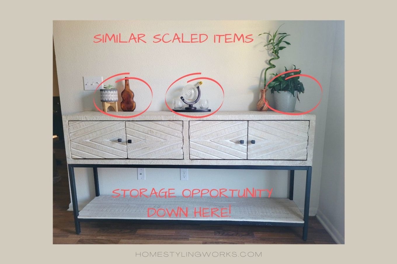HOW TO BEAUTIFULLY STYLE A CONSOLE TABLE - Home Styling Works